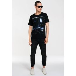 logoshirt Herren T-Shirt "Star Wars - Darth Vader - Saga", schwarz, Gr. M, bedruckt, 100% Baumwolle, Shirts, mit Star Wars-Print