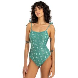Billabong Damen Badeanzug "In The Green Lena", gr&uuml;n, Gr. S, Recycling-Polyester, Badeanz&uuml;ge