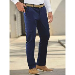 Marco Donati Herren 2-in-1-Hose, blau, Gr. 28, unifarben, 97% Baumwolle, 3% Elasthan, Hosen