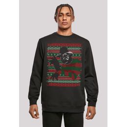 F4NT4STIC Herren Kapuzenpullover "Nightmare On Elm Street Christmas Isle", schwarz, Gr. S, Obermaterial: 50% Baumwolle, 50% Polyester, Pullover, Print
