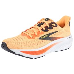 Brooks Herren Laufschuh "Brooks GHOST 17", Gr. 44blazing orange, gelb, ebony, Textil, Schuhe