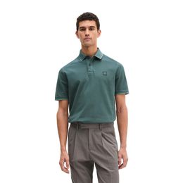 Marc O'Polo Poloshirt MARC O'POLO "aus reiner Bio-Baumwolle", Herren, Gr. XXL, skipping stone, Obermaterial: 100% Baumwolle, unifarben, regular fit, Shirts