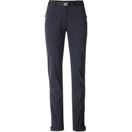 LPO Damen Outdoorhose "Trekkinghose Gwen WMN", schwarz, Gr. 23, Web, 92% Polyamid, 8% Elasthan, Hosen, mit G&uuml;rtel
