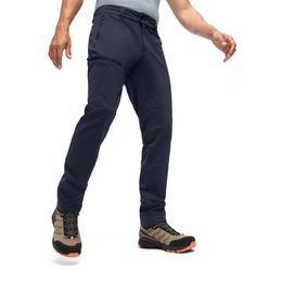 Maier Sports Herren Outdoorhose "Nil Loop", blau, Gr. 24, 55% Polyester, 45% Polyester (recycelt), Hosen, Herren Wanderhose, atmungsaktive