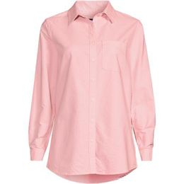 LANDS' END Langarm Oxford-Hemd, Damen,  Pink, Baumwolle, by Lands' End