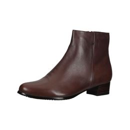 Everybody Damen Ankleboots "Everybody Stiefelette Leder", Gr. 39, braun, Leder, Schuhe