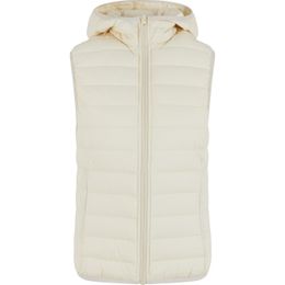 Urban Classics Damen Steppweste "Urban Classics Ladies Ultra Light Puffer Vest"sandwei&szlig;, Gr. S, 100% Polyester, Westen