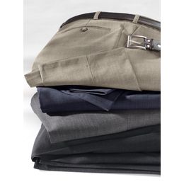 CLASSIC Herren Relaxhose, beige, Gr. 54, unifarben, 54% Polyester, 44% Schurwolle, 2% Elasthan, Hosen