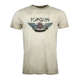Top Gun Herren T-Shirt "Construction TG20191039", gr&uuml;n, Gr. L, Obermaterial: 100% Baumwolle, Shirts