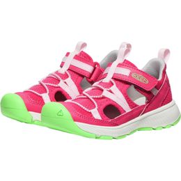 Keen M&auml;dchen Sandale "MOTOZOA SANDAL", Gr. 27, rosa, Synthetik, Textil, Schuhe