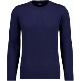 Ragman Herren Rundhalspullovermarineblau, Gr. XXL, 90% Wolle 10% Baumwolle, Pullover
