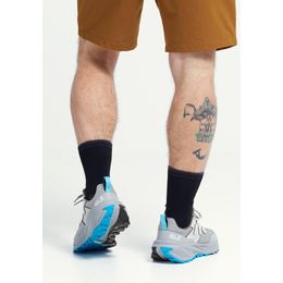 Jack Wolfskin Herren Sneaker "PS TRAIL LOW M", Gr. 7,5, grau, Obermaterial: 100% Polyester. Futter: 100% Polyester, Schuhe, Multifunktionsschuh,