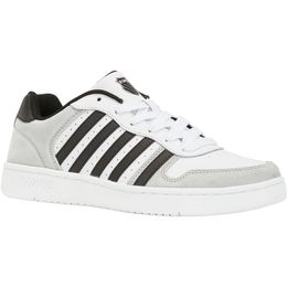 K-Swiss Herren Sneaker "Court Palisades", Gr. 42, schwarz, Leder, Schuhe