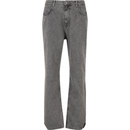 2Y STUDIOS Herren Bequeme Jeans "2Y Studios 2Y Amaru Ankle Straight Jeans", grau, Gr. 33, unifarben, 100% Baumwolle, Jeans