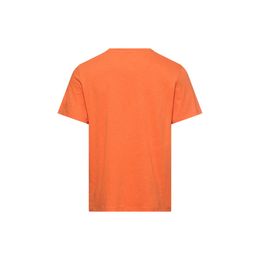 Camel Active Herren T-Shirt, orange, Gr. M, bedruckt, Jersey, Obermaterial: 100% Baumwolle, Shirts, mit Print