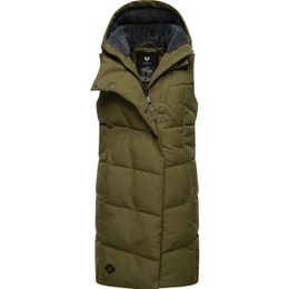 Ragwear Damen Steppweste "Pavla Vest", gr&uuml;n, Gr. XL, Au&szlig;enmaterial: 100% Polyester. Innenfutter: 100% Polyester. Wattierung: 100% Polyester, Westen,