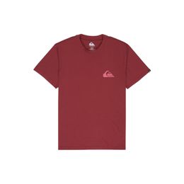 Quiksilver Herren T-Shirt "Ev Mini Logo", rot, Gr. M, Obermaterial: 70% Baumwolle, 30% Baumwolle., Shirts