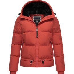 Ragwear Damen Steppjacke "Briony", rot, Gr. L, Obermaterial: 100% Polyester. Innenfutter: 100% Polyester. Wattierung: 100% Polyester, Jacken,