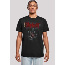 F4NT4STIC Herren T-Shirt "Slipknot Metal Band", schwarz, Gr. 5XL, Obermaterial: 100% Baumwolle, Shirts, Print