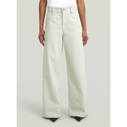 G-Star Raw G-STAR Damen 5-Pocket-Jeans "Skater High Loose Jeans", beige, Gr. 30, Obermaterial: 100% Baumwolle, Jeans