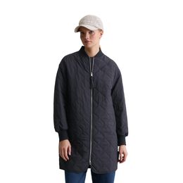 Marc O'Polo Steppmantel MARC O'POLO DENIM "aus recyceltem Nylon", Damen, Gr. M, blau depths, Obermaterial: 100% Polyamid. Futter: 100% Polyester, unifarben, relaxed fit, Rippb&uuml;ndchen, M&auml;ntel Steppmantel