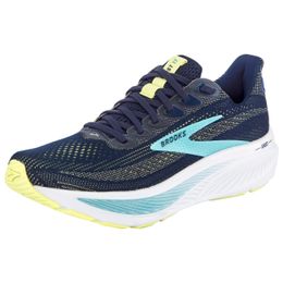 Brooks Herren Laufschuh "Brooks GHOST 17", Gr. 47,5peacoat, lime, blau, Textil, Schuhe