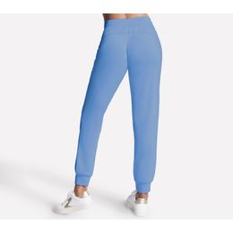Skechers Damen Jogginghose "SKECHLUXE ELEVATE JOGGER", blau, Gr. XS, Obermaterial: 53% Viskose, 39% Polyester, 8% Elasthan, Hosen, aus SKECHWEAVE