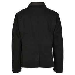 Brandit Herren Allwetterjacke "Brandit Herren Britannia Jacket", schwarz, Gr. XXXL, unifarben, 100% Baumwolle, Jacken