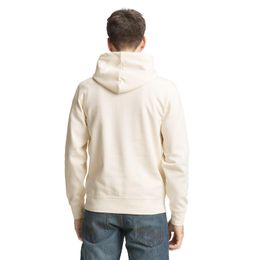 Tom Tailor Herren Hoodie, beige, Gr. M, unifarben, Sweatware, Obermaterial: 70% Baumwolle, 30% Polyester, Sweatshirts, mit Logo Stickerei