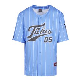 Fubu Herren T-Shirt "Fubu Herren"light blau, wei&szlig;, Gr. S, bedruckt, 100% Polyester, Shirts