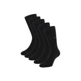 Cinque Herren Kurzsocken "Socken Business 5P 5er Pack", Gr. 43, schwarz, Obermaterial: 80% Baumwolle CO. 16% Polyamid PA. 4% Elasthan EL., Socken