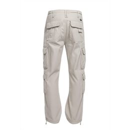 Brandit Herren Cargohose "Brandit Herren Vintage Cargo Pants"wei&szlig;, Gr. 7XL, 100% Baumwolle, Hosen