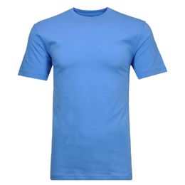 Ragman Herren Longshirt, blau, Gr. XXL, Baumwolle, Shirts