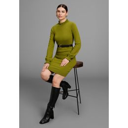 Laura Scott Damen Strickkleid, gr&uuml;n, Gr. 46, clean, unifarben, Strick, Obermaterial: 50% Viskose, 28% Polyester, 22% Polyamid, Kleider, aus