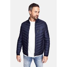 NEW CANADIAN Herren Steppjacke, blau, Gr. 25, unifarben, 100% Polyester, Jacken, mit wasserabweisender Funktion