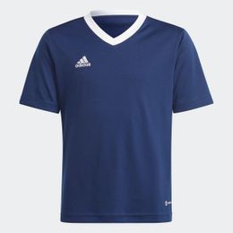 Jungen Fu&szlig;balltrikot "ENT22 JSY Y", blau, Gr. 176, adidas Performance, bestickt, Obermaterial: 100% Polyester, Trikots