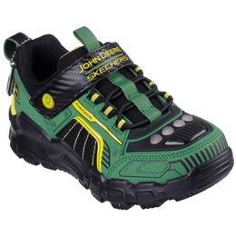 Skechers M&auml;dchen Sneaker "ADVENTURE TRACK - JOHN DEERE", Gr. 33, bunt, Lederimitat, Textil, kontrastfarbene Details, Schuhe, Klettschuh im John Deere
