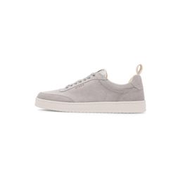 N91 Herren Sneaker "Court M AE", Gr. 41, grau, Kalbsvelours, Schuhe