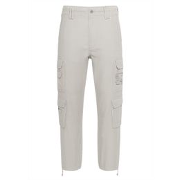 Brandit Herren Cargohose "Brandit Herren Vintage Cargo Pants"wei&szlig;, Gr. S, 100% Baumwolle, Hosen