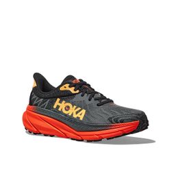Hoka One One Herren Trailrunningschuh "Challenger 7", Gr. 42castlerock, flame, Synthetik, Textil, Schuhe