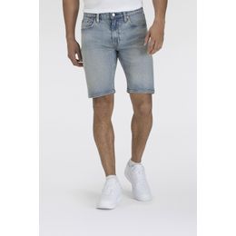 Levi's Jeansshorts LEVI'S "405 STANDARD SH", Damen, Gr. 36, N-Gr, last encore shorts, Denim/Jeans, Obermaterial: 99% Baumwolle, 1% Elasthan, unifarben, normal kniefrei, Jeans Jeansshorts, Sommerhose