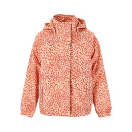 ZIGZAG Kinder Outdoorjacke "Dakota", rosa, Gr. 110, mehrfarbig, 100% Polyester, Jacken, mit wasserabweisender Beschichtung