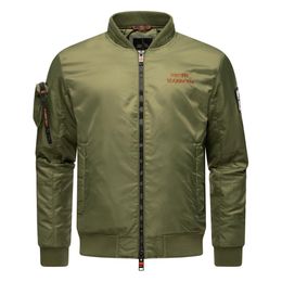 STONE HARBOUR Herren Bomberjacke "Berkoo", gr&uuml;n, Gr. XXL, Obermaterial: 100% Nylon. Futter: 100% Polyester. Wattierung: 100% Polyester. &Auml;rmelfutter: