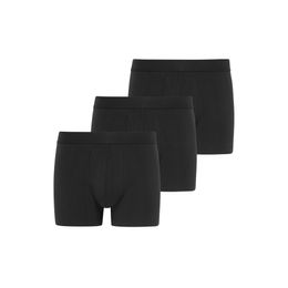 Jockey Herren Trunk "Hypersoft 360", Gr. Mschwarz, Obermaterial: 58% Baumwolle, 38% Modal, 4% Elasthan, unifarben, Unterhosen, ohne Eingriff,
