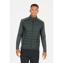 Endurance Herren Laufjacke "MIDAN", gr&uuml;n, Gr. XXL, unifarben, 100% Polyester, Jacken, mit w&auml;rmenden Steppeins&auml;tzen