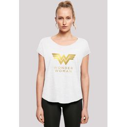 F4NT4STIC Damen T-Shirt "DC Comics Wonder Woman 84 Golden", wei&szlig;, Gr. S, Obermaterial: 100% Baumwolle, Shirts, Print