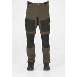 WHISTLER Herren Softshellhose "BEINA M", gr&uuml;n, Gr. L, mehrfarbig, 65% Polyester, 35% Baumwolle, Hosen, aus atmungsaktivem Material