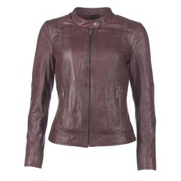 Maze Damen Lederjacke "Marcie", braun, Gr. XXL, Obermaterial: 100% Lammleder. Futter: 100% Polyester, Jacken