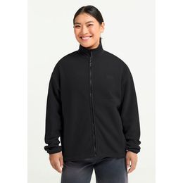 Jack Wolfskin Damen Fleecejacke "SUMETRO FZ W"schwarz, Gr. M, Obermaterial: 100% POLYESTER. Futter: 100% POLYESTER, Jacken, Fleecejacke, POLARTEC 200