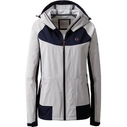 LPO Damen Outdoorjacke "Damen Outdoorjacke Franja", grau, Gr. 42, 100% Polyester, Jacken
